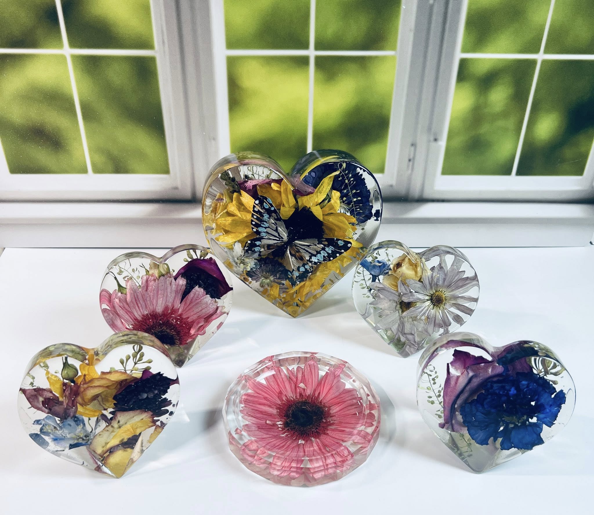 Heart – Feather & Arrow Flower Preservation